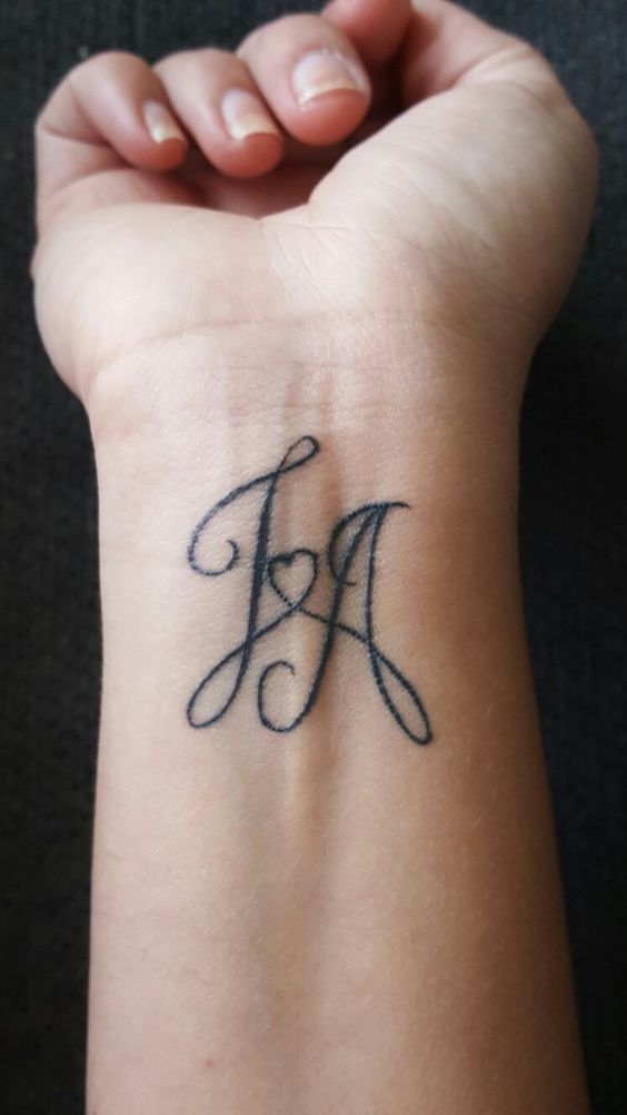 Letter J Tattoo Ideas Aletters one
