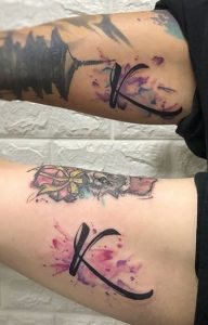 65 Amazing K Letter Tattoo Designs and Ideas - Body Art Guru