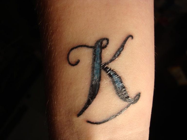 65 Amazing K Letter Tattoo Designs and Ideas - Body Art Guru