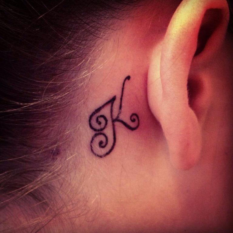 65 Amazing K Letter Tattoo Designs and Ideas - Body Art Guru