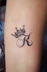 65 Amazing K Letter Tattoo Designs and Ideas - Body Art Guru