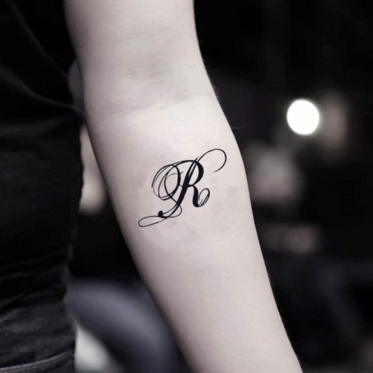 70+ Amazing R Letter Tattoo Designs and Ideas - Body Art Guru
