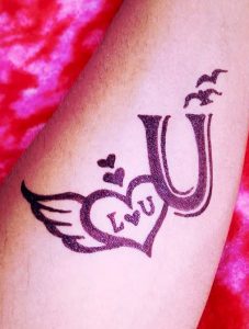 10 Amazing U Letter Tattoo Designs and Ideas - Body Art Guru