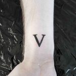 65 Amazing V Letter Tattoo Designs and Ideas - Body Art Guru