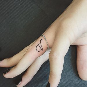 65 Amazing V Letter Tattoo Designs and Ideas - Body Art Guru