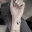 65 Amazing V Letter Tattoo Designs and Ideas - Body Art Guru