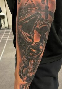 Danny Green's 12 Tattoos & Their Meanings - Body Art Guru