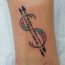 80 Amazing Dollar Sign Tattoo Designs - Body Art Guru