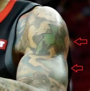 Gerald Green's 8 Tattoos & Their Meanings - Body Art Guru