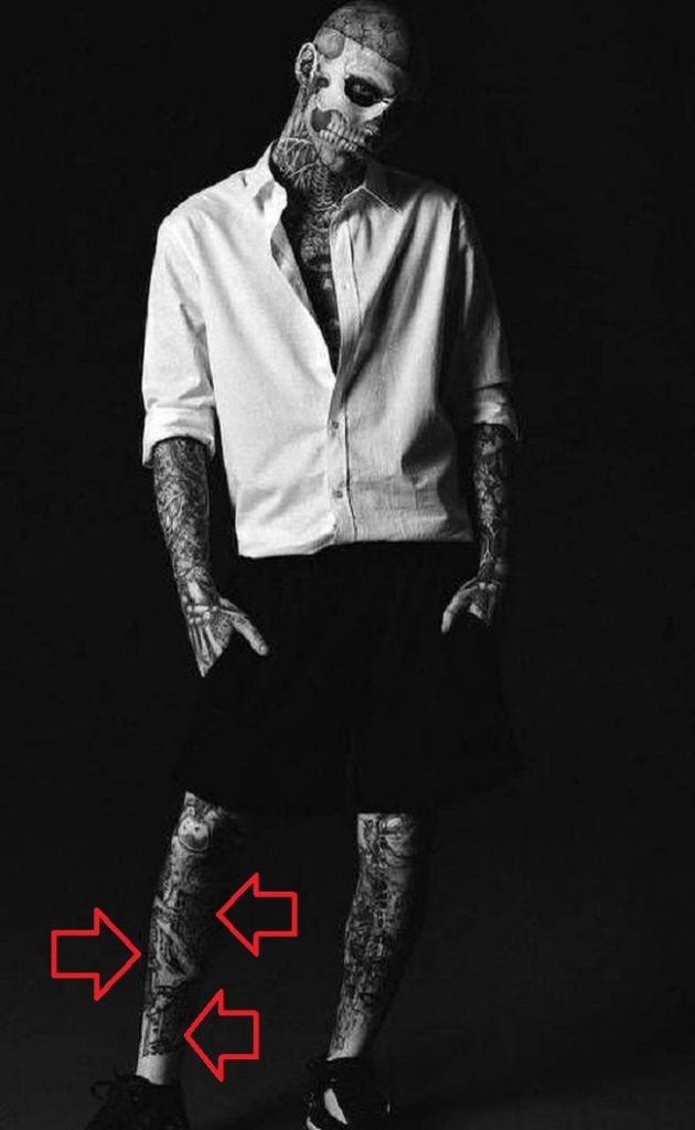 Rick Genest's 41 Tattoos & Their Meanings - Body Art Guru