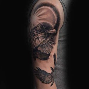 115 Attractive Crow Tattoos With Meanings and Ideas – Body Art Guru