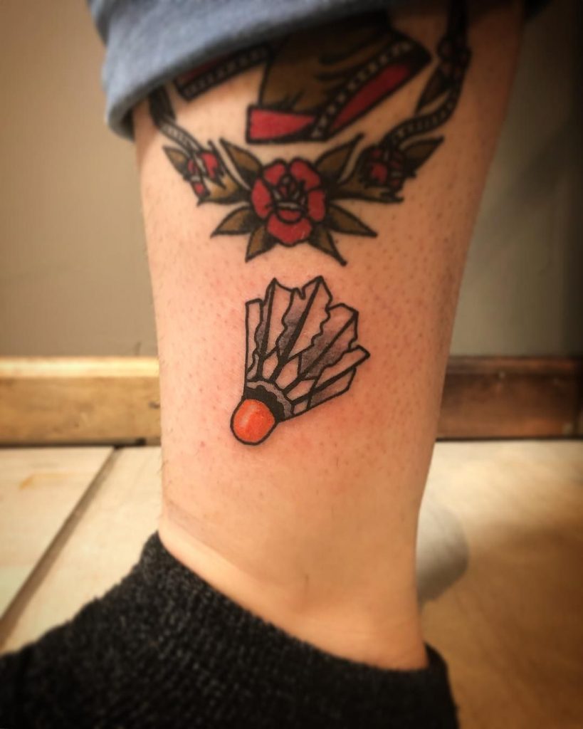 33 Creative Badminton Tattoo Designs - Body Art Guru