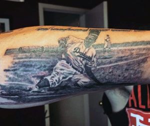 115 Amazing Baseball Tattoo Designs - Body Art Guru