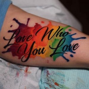 15 Awesome Love is Love Tattoo Designs - Body Art Guru