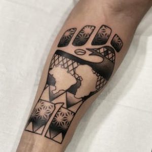 40 Awesome Power Fist Tattoo Designs - Body Art Guru