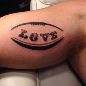 33 Cool Rugby Tattoo Designs - Body Art Guru