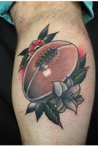 33 Cool Rugby Tattoo Designs - Body Art Guru