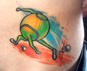 55 Awesome Tennis Tattoo Designs - Body Art Guru