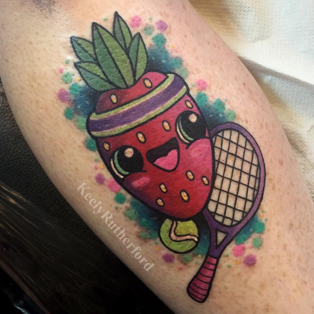 55 Awesome Tennis Tattoo Designs - Body Art Guru