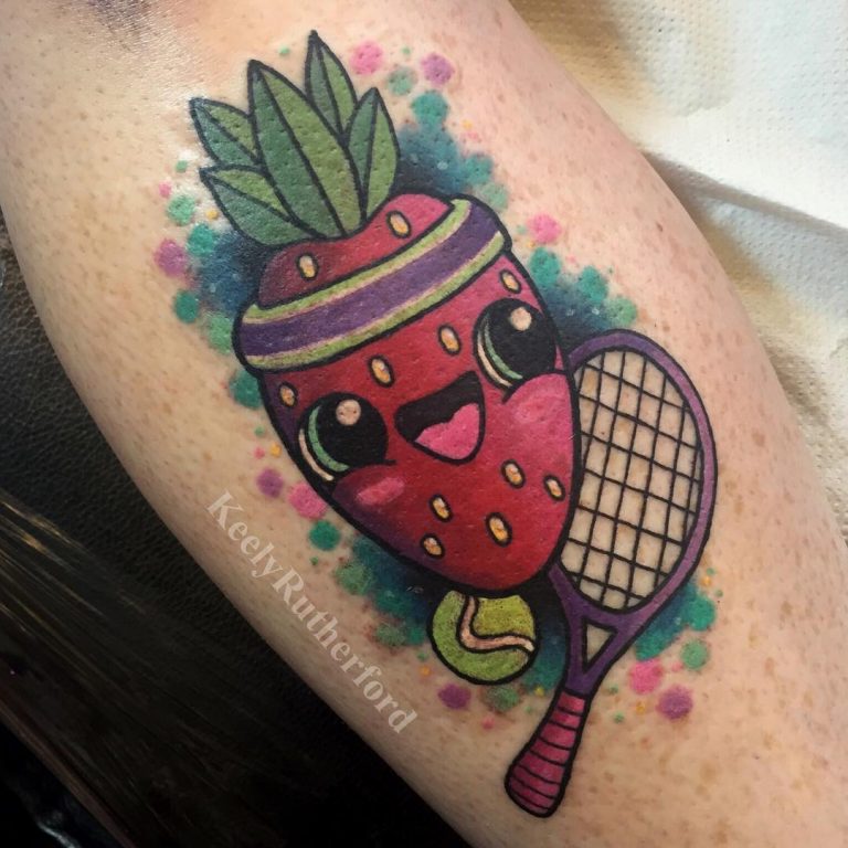 55 Awesome Tennis Tattoo Designs - Body Art Guru