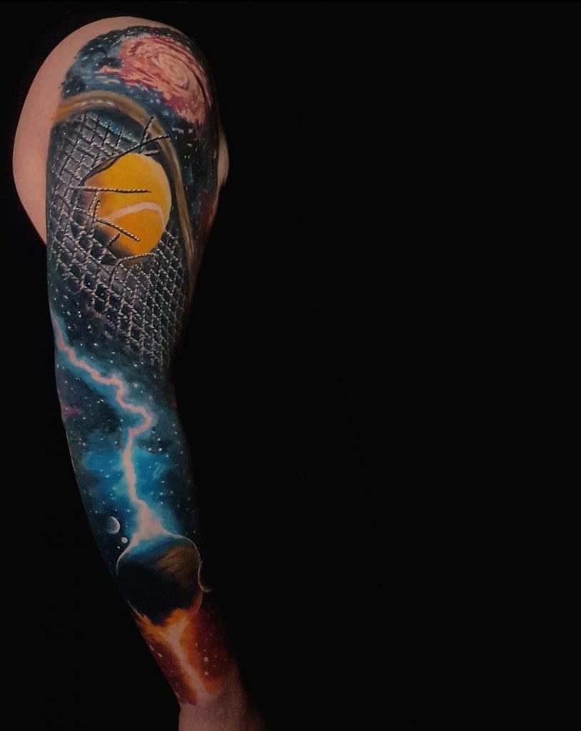 55 Awesome Tennis Tattoo Designs - Body Art Guru