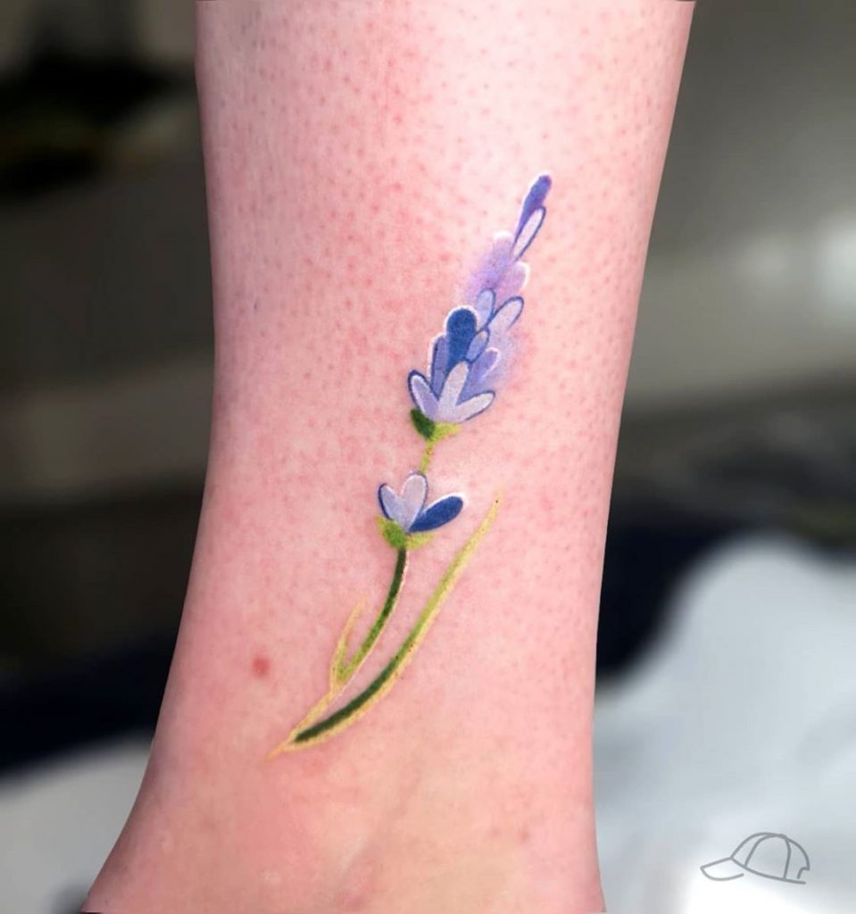 160 Amazing Lavender Tattoo Designs with Meanings, Ideas, and ...