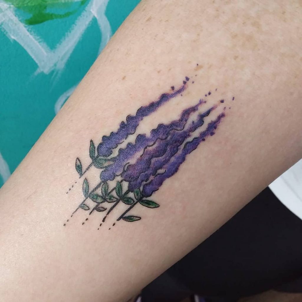 160 Amazing Lavender Tattoo Designs with Meanings, Ideas, and ...