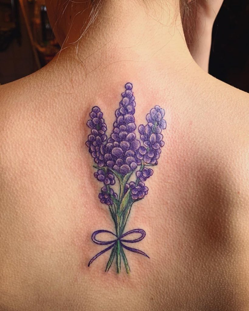 160 Amazing Lavender Tattoo Designs with Meanings, Ideas, and ...