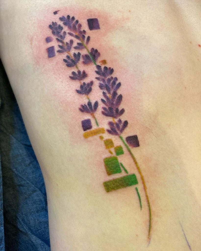 160 Amazing Lavender Tattoo Designs with Meanings, Ideas, and ...