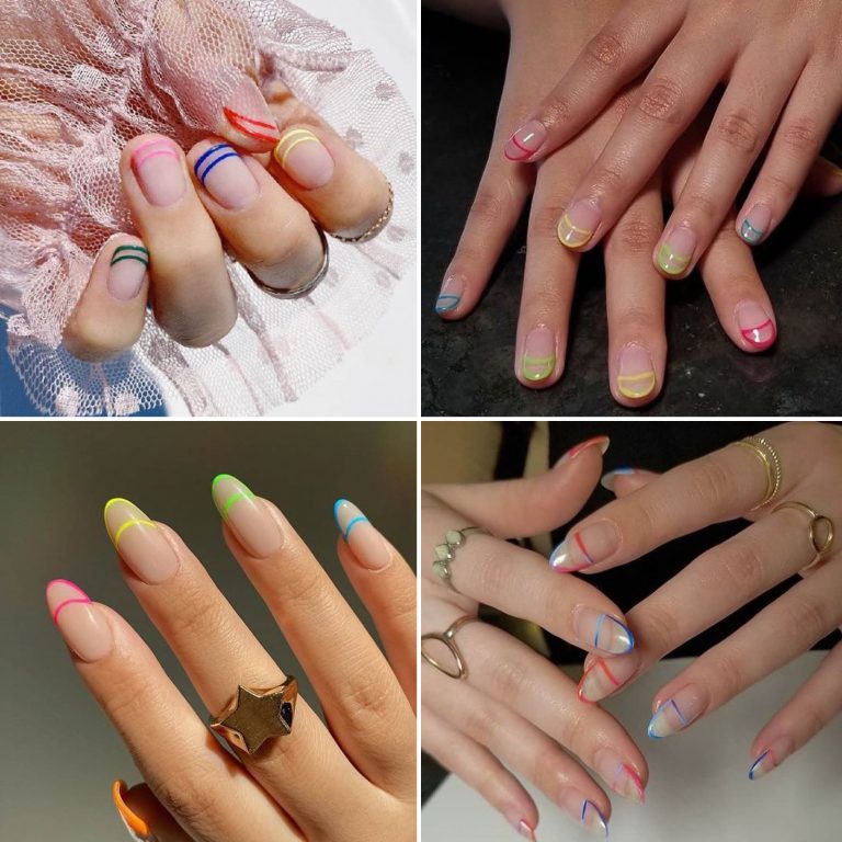 100 Amazing French Manicure & French Nail Art Ideas - Body Art Guru