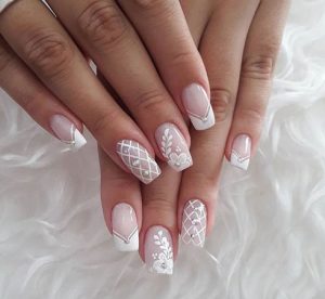 100 Amazing French Manicure & French Nail Art Ideas - Body Art Guru