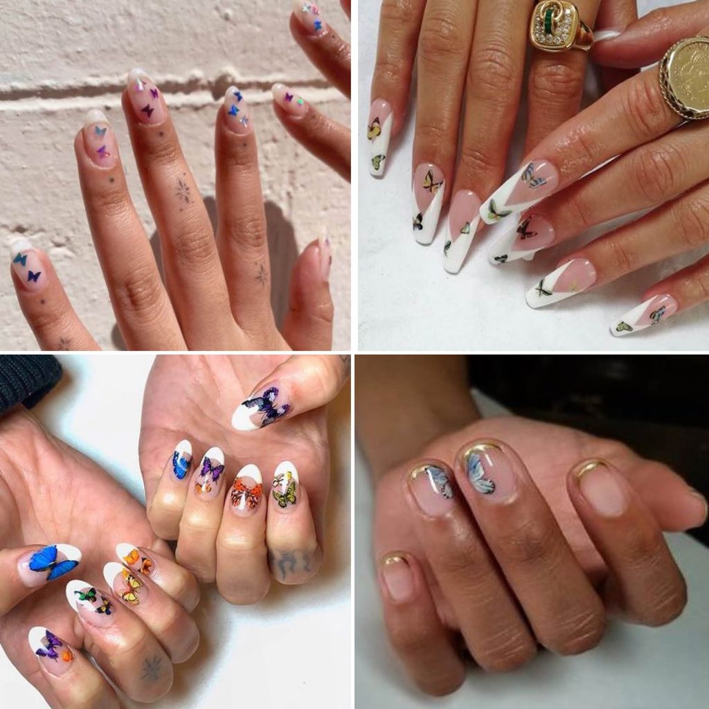 100 Amazing French Manicure & French Nail Art Ideas - Body Art Guru