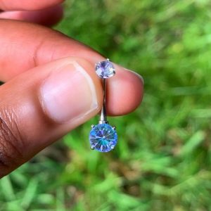 90 J-Curve Navel Jewelry Styles - Body Art Guru