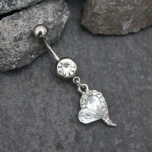 90 J-Curve Navel Jewelry Styles - Body Art Guru