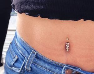 90 J-Curve Navel Jewelry Styles - Body Art Guru