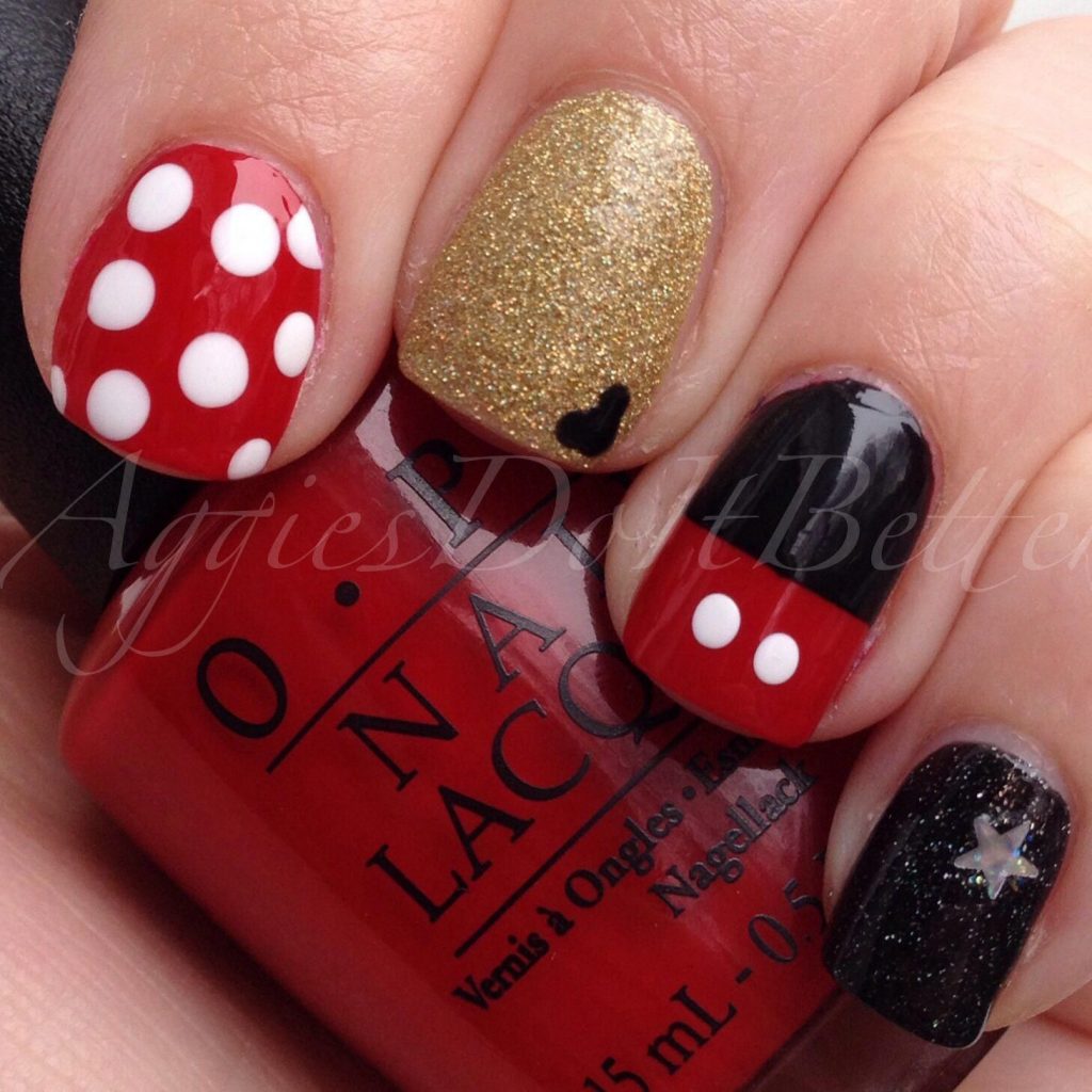 195 Minnie Mouse Nail Art Designs – Body Art Guru