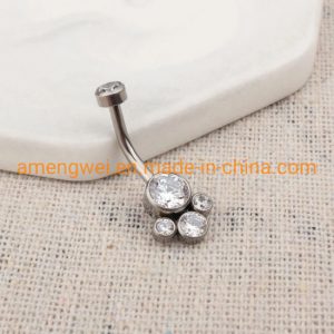 42 Titanium Belly Button Piercing - Body Art Guru