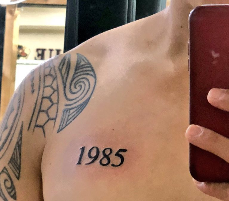 10 Amazing "1985" Tattoo Designs with Celebrities - Body Art Guru