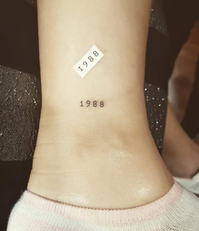 10 Amazing "1988" Tattoo Designs with Celebrities - Body Art Guru
