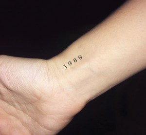 10 Amazing "1989" Tattoo Designs with Celebrities - Body Art Guru