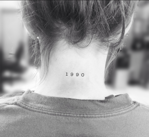 10 Amazing "1990" Tattoo Designs with Celebrities - Body Art Guru