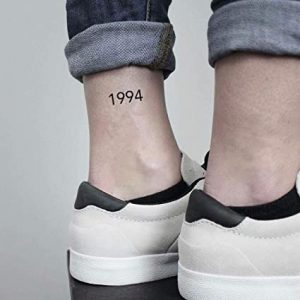 10 Amazing "1994" Tattoo Designs - Body Art Guru