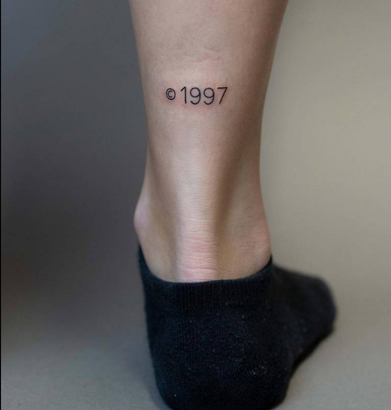 10 Amazing "1997" Tattoo Designs with Celebrities - Body Art Guru