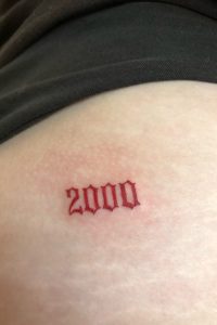 10 Amazing "2000" Tattoo Designs with Celebrities - Body Art Guru