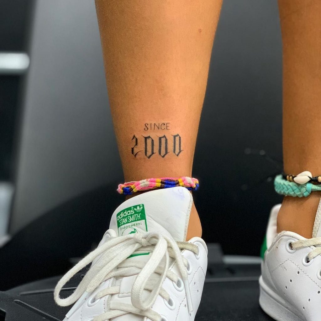 10 Amazing "2000" Tattoo Designs with Celebrities - Body Art Guru