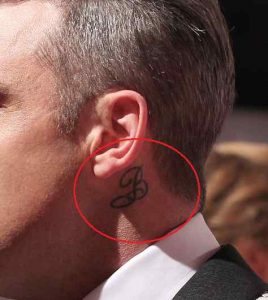Robbie Williams' 22 Tattoos & Their Meanings - Body Art Guru