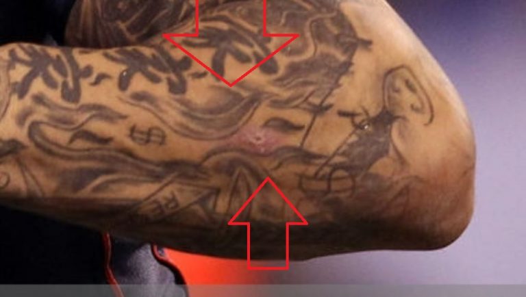 Aaron Hernandez' 36 Tattoos & Their Meanings - Body Art Guru