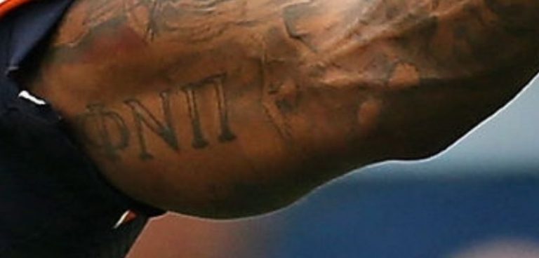 Brandon Marshall's 16 Tattoos & Their Meanings - Body Art Guru