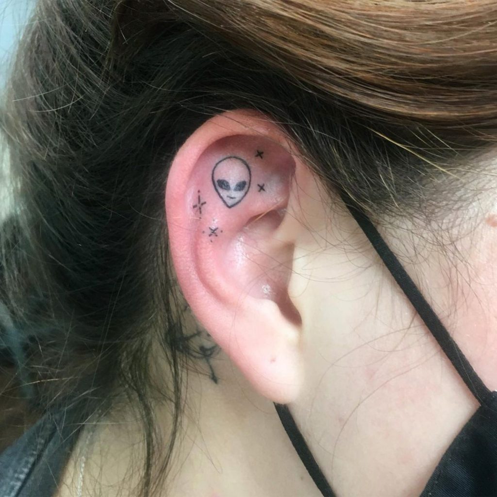220 Awesome Ear Tattoo Designs with Meanings and Ideas - Body Art Guru