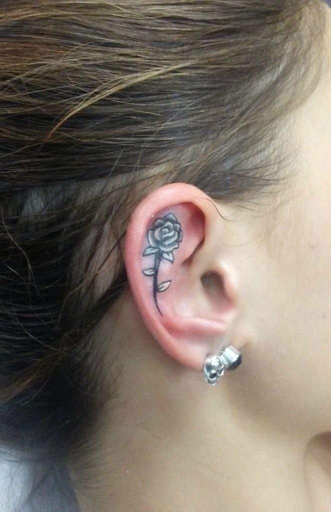 220 Awesome Ear Tattoo Designs with Meanings and Ideas - Body Art Guru